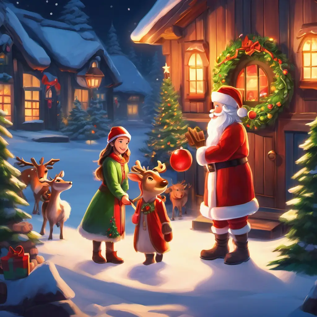 Bedtime Story | The Magical Adventure of Hania and Maja with Rudolph ...