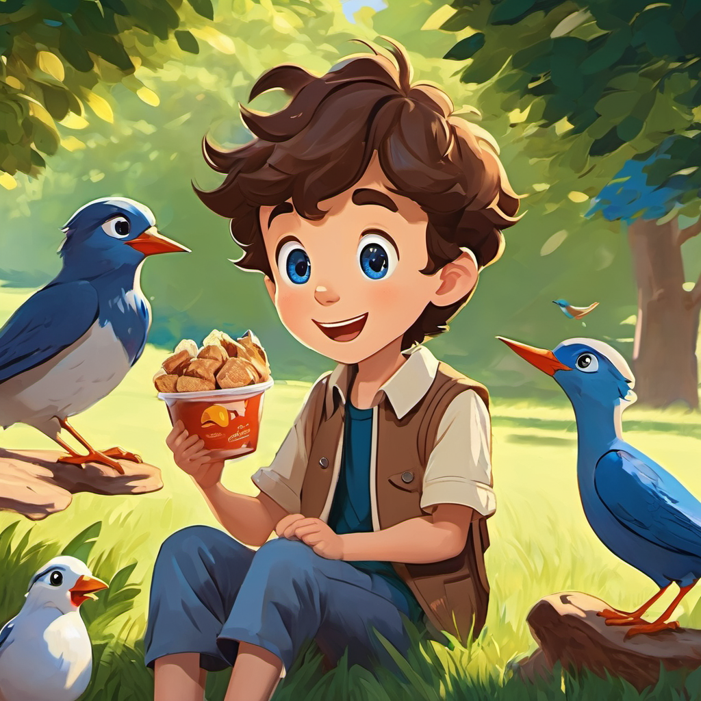 Tommy's Talking to Birds