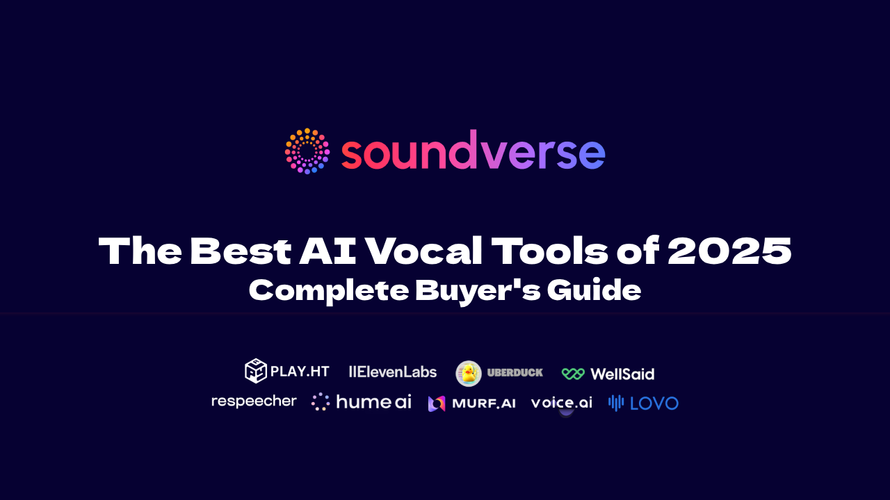 The Best AI Vocal Tools of 2025: Complete Buyer's Guide