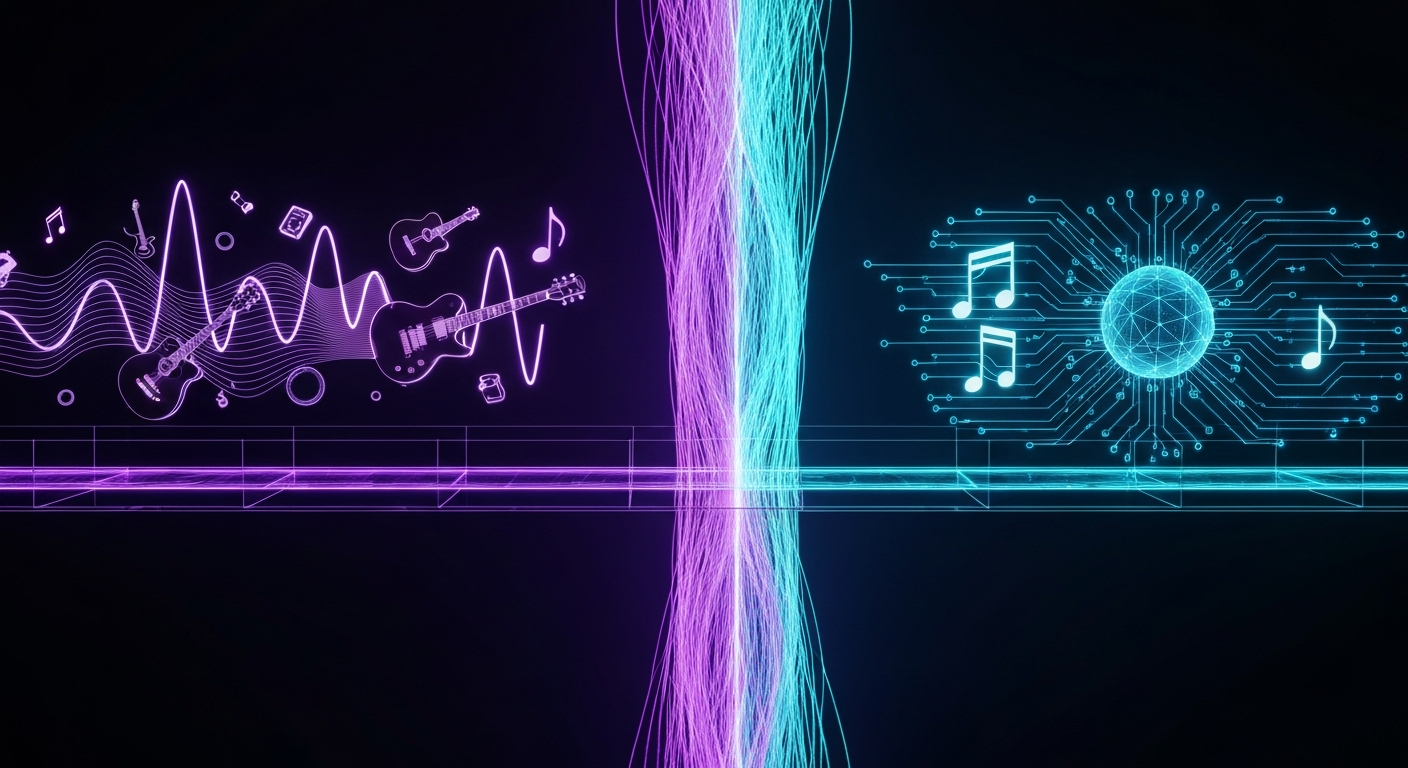 Guaranteed Human vs AI Music: Industry Divide Explained