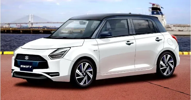 Render Photos For The 2023 Maruti Swift Show A Revised Front Fascia ...