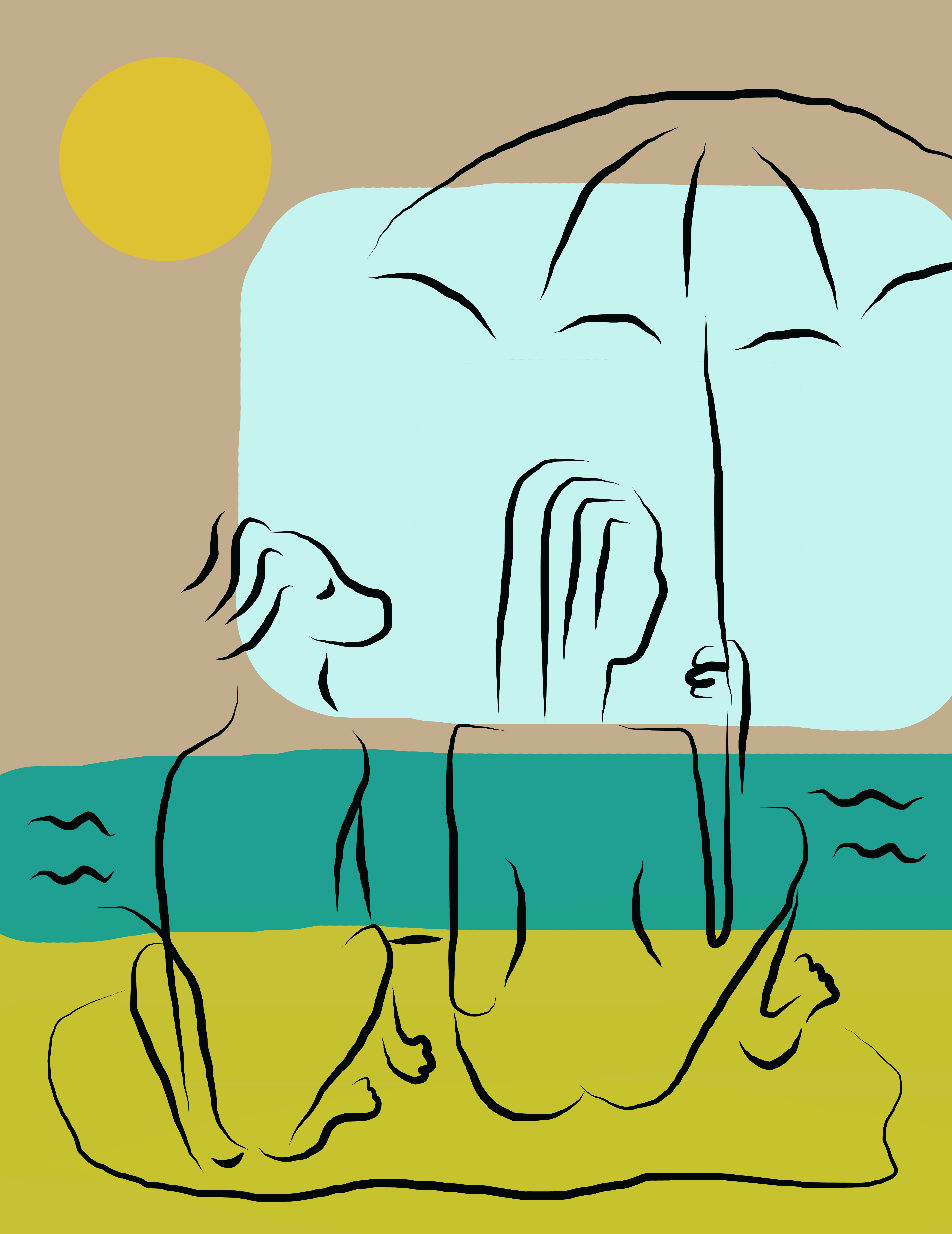 MY LITTLE NUDIST BEACH | Original-NFT