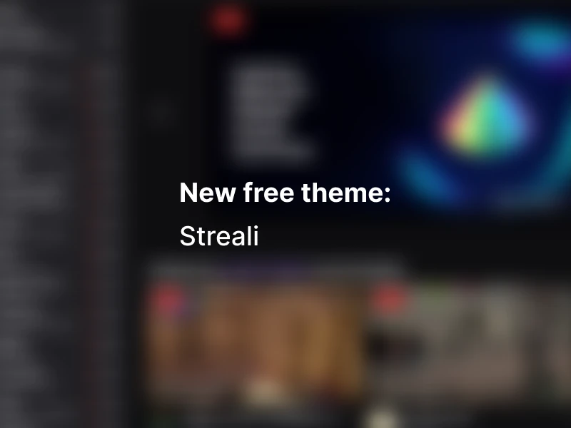Streali | The best visual streaming marketplace