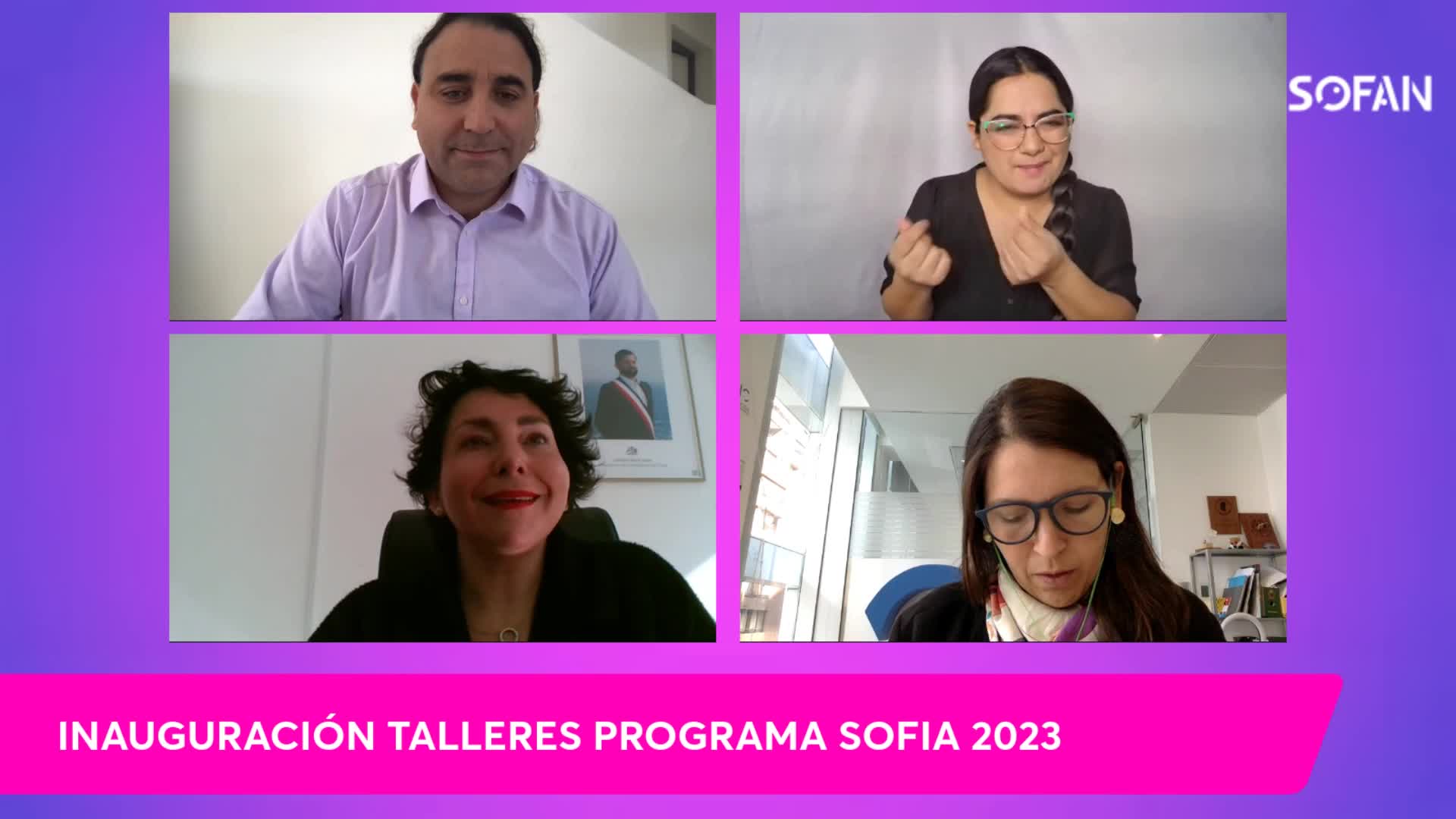 Webinar - Bienvenida Programa SOFIA 2023