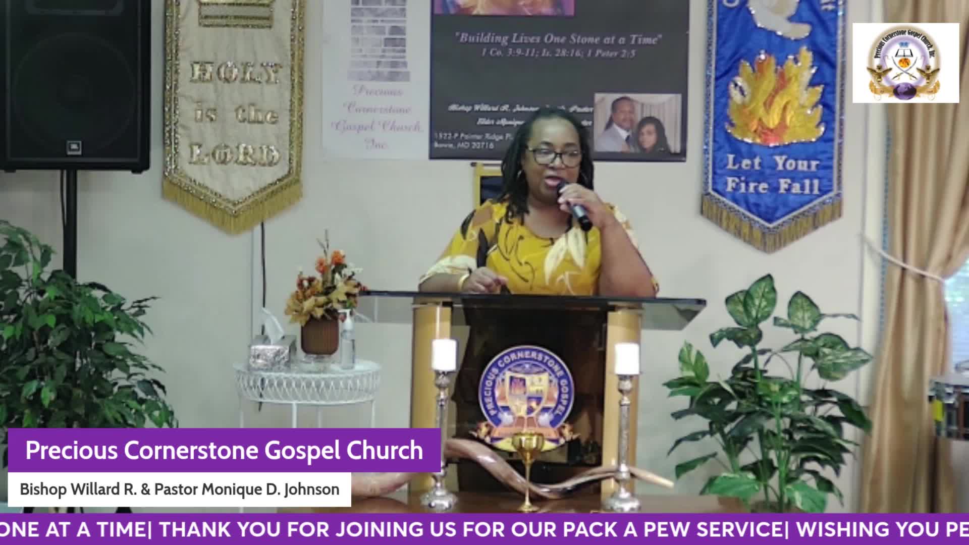 Sunday Morning Pack-A-Pew Worship Service