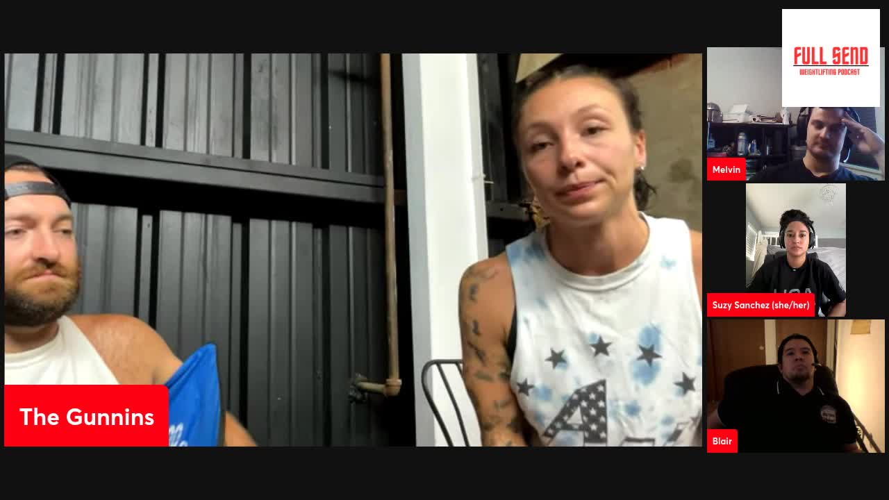 Full Send Weightlifting Podcast with Danielle and Cord Gunnin 6/5/23 7 ...
