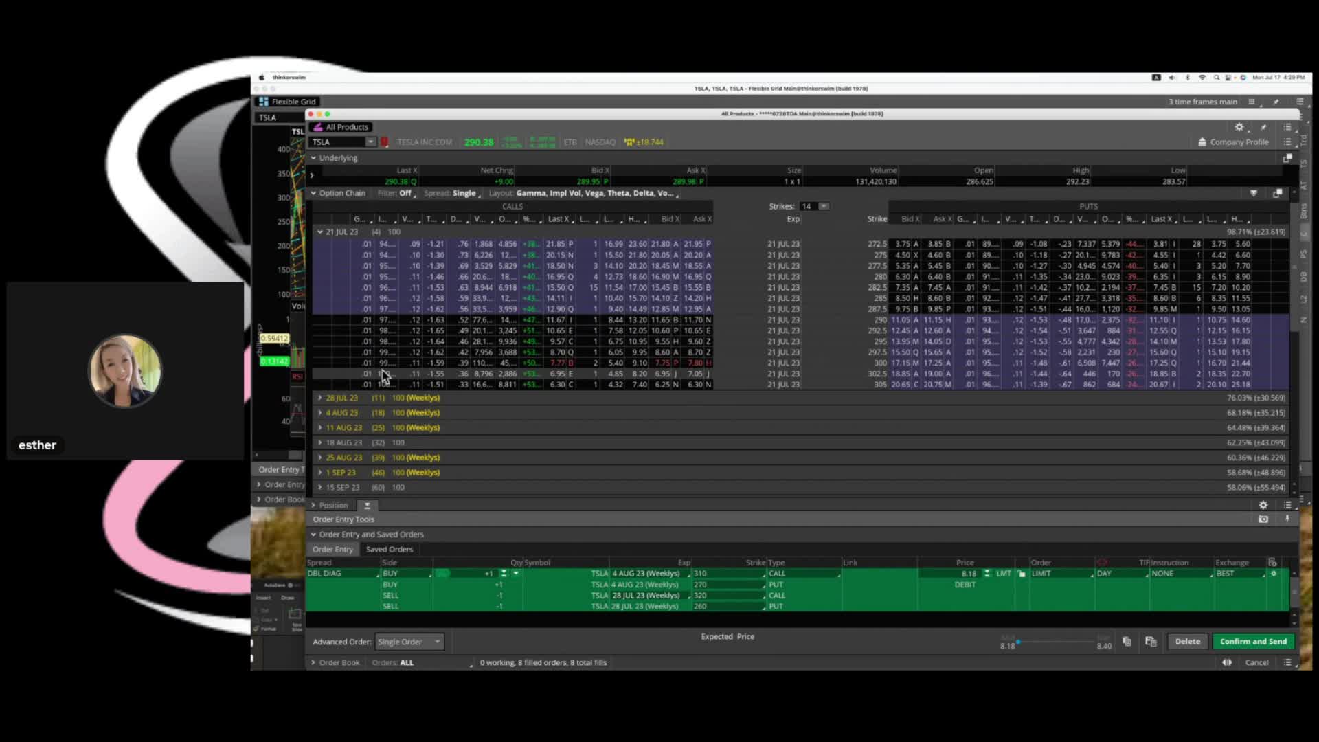 Double Diagonals and Iron Condors