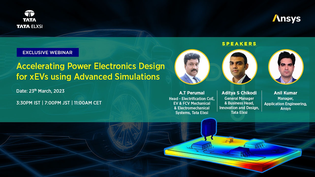 Accelerating Power Electronics Design for xEVs using Advanced Simulations