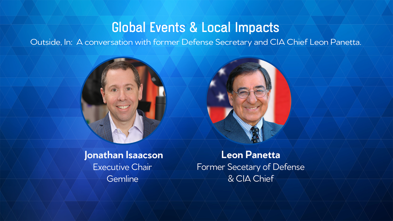 Outside, In: A Conversation with former Defense Secretary and CIA Chief ...