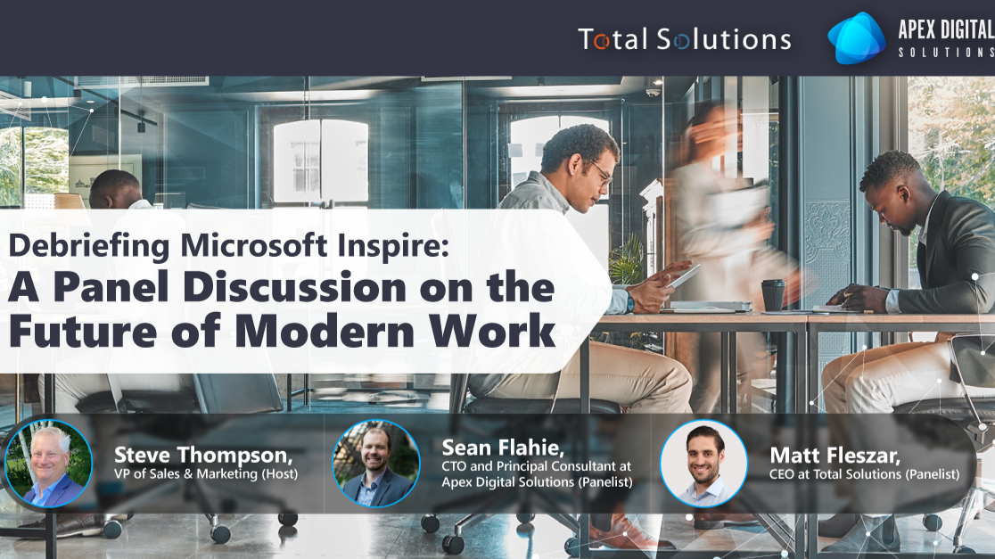 Debriefing Microsoft Inspire: A Panel Discussion on the Future of ...