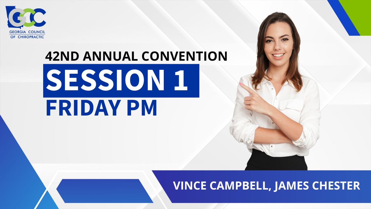 Session 1 - Friday PM