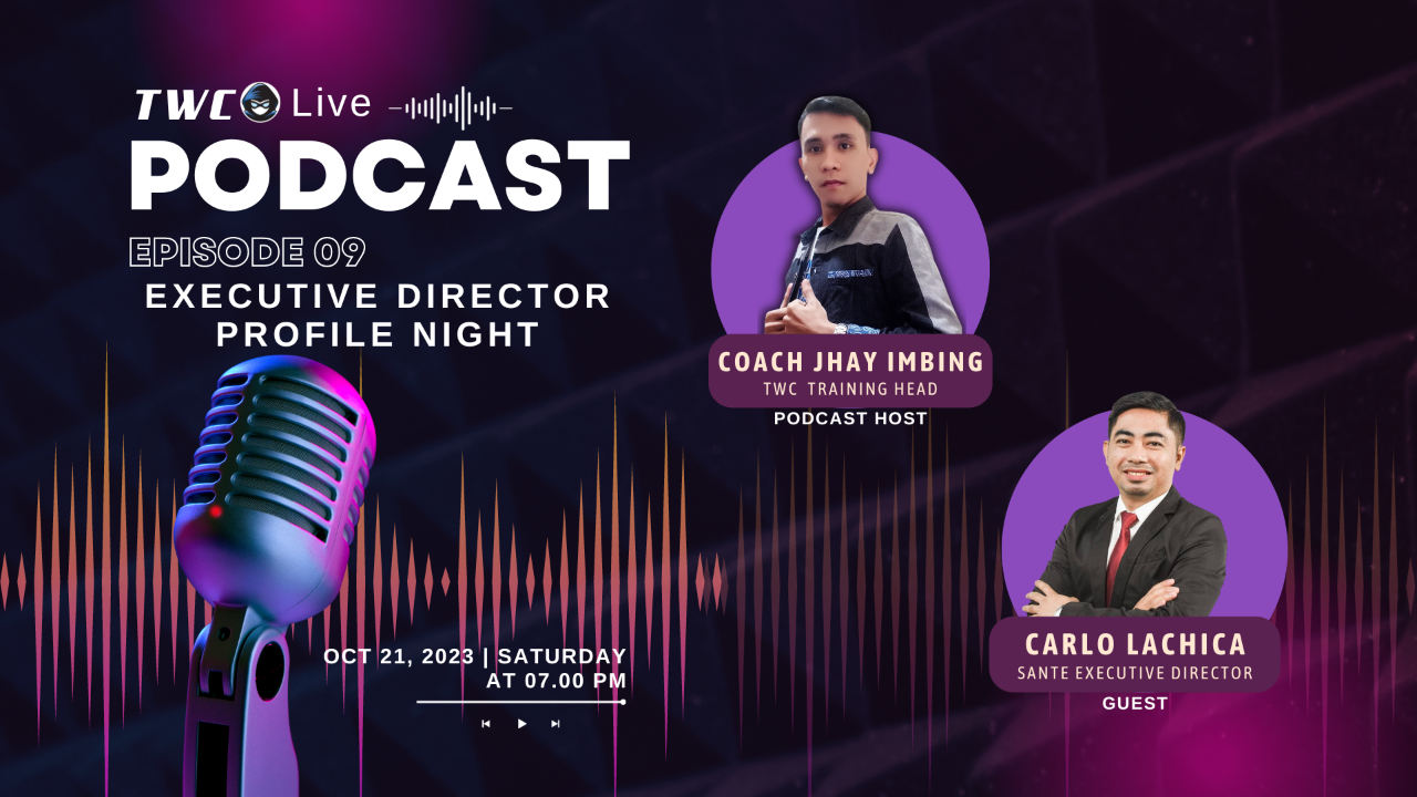 TWC Podcast Ep. 9 - Executive Director Profile Night
