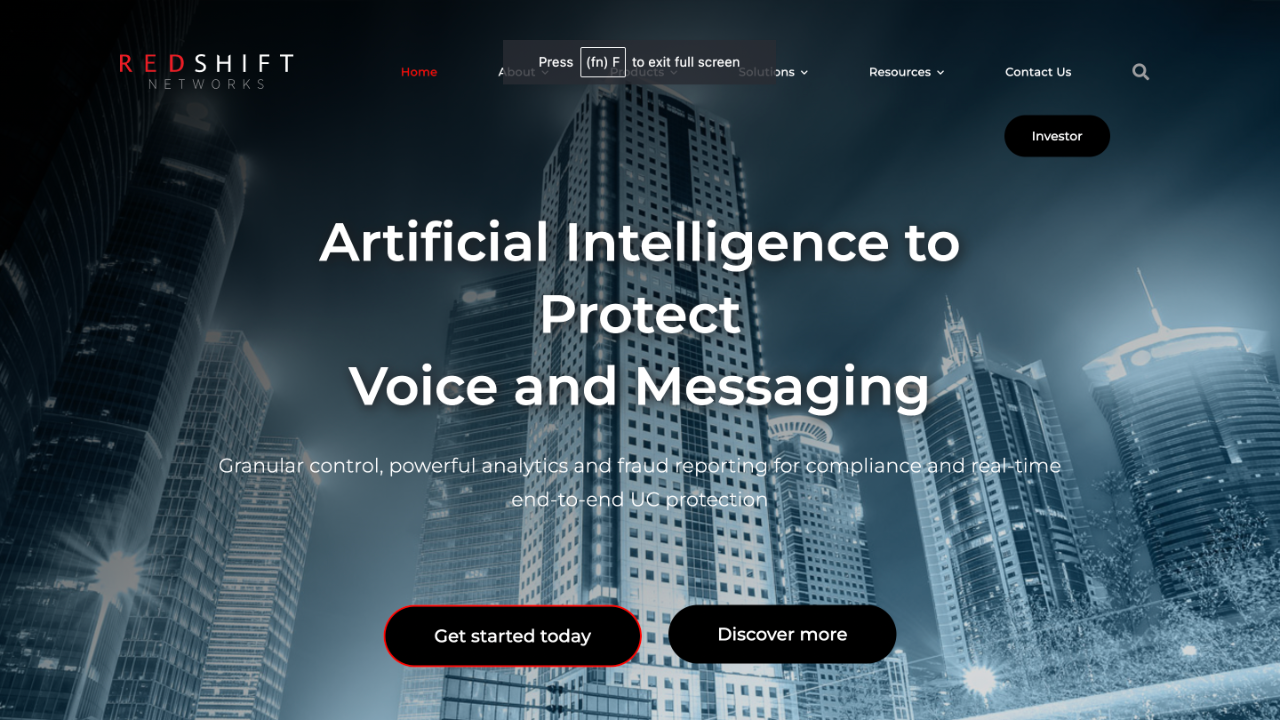 RedShift Networks - $10M Convertible Note