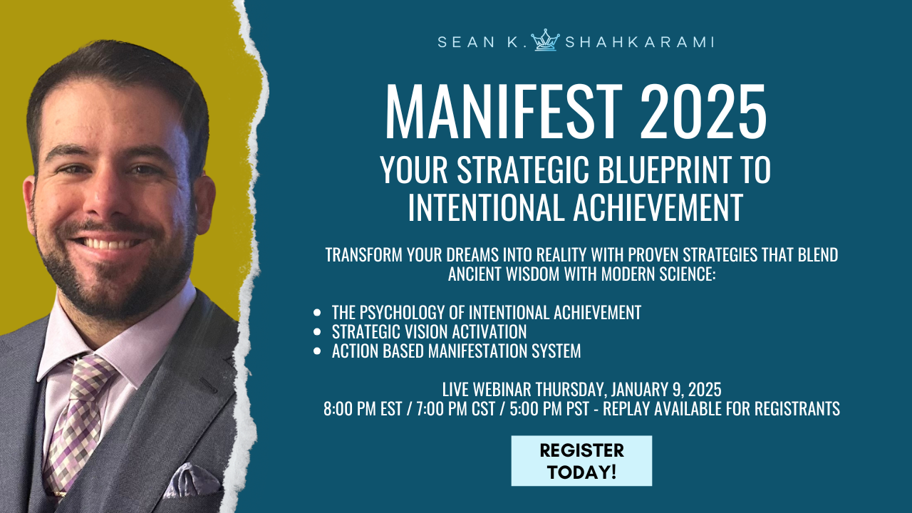 Manifest 2025: Your Strategic Blueprint to Intentional Achievement