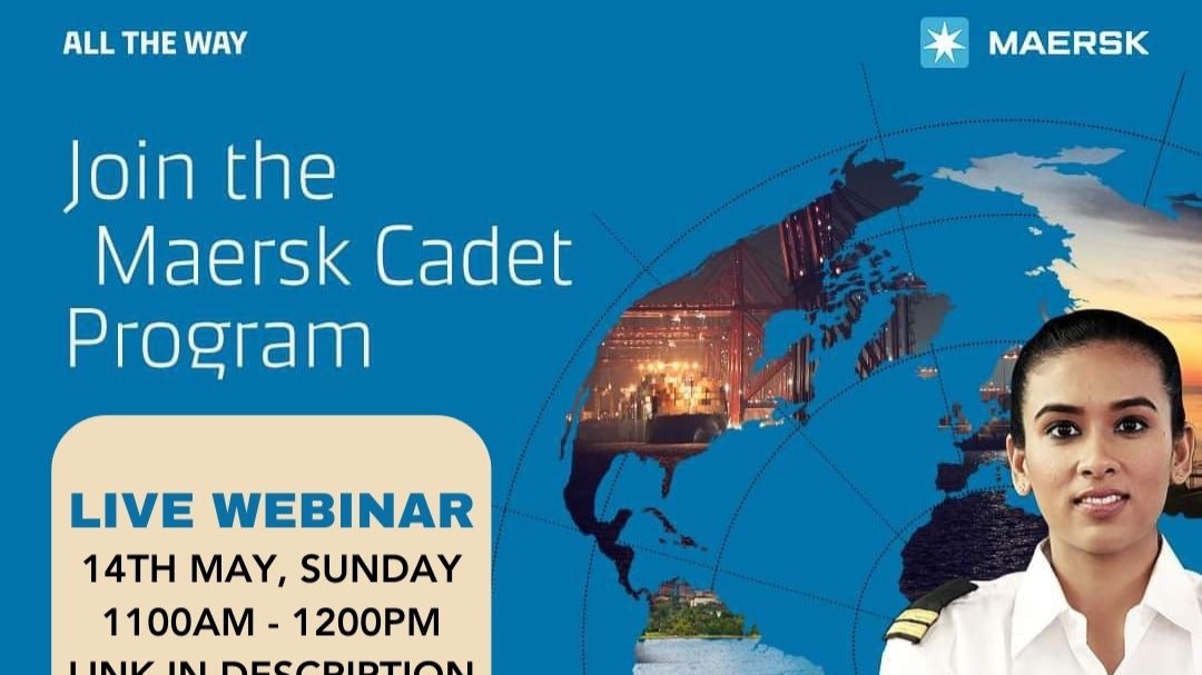 MAERSK CADET PROGRAM - AMET UNIVERSITY