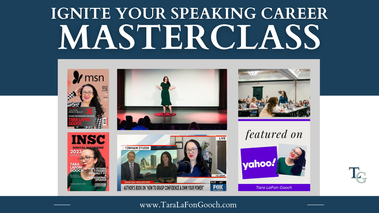 IGNITE Your Speaking Career: Masterclass