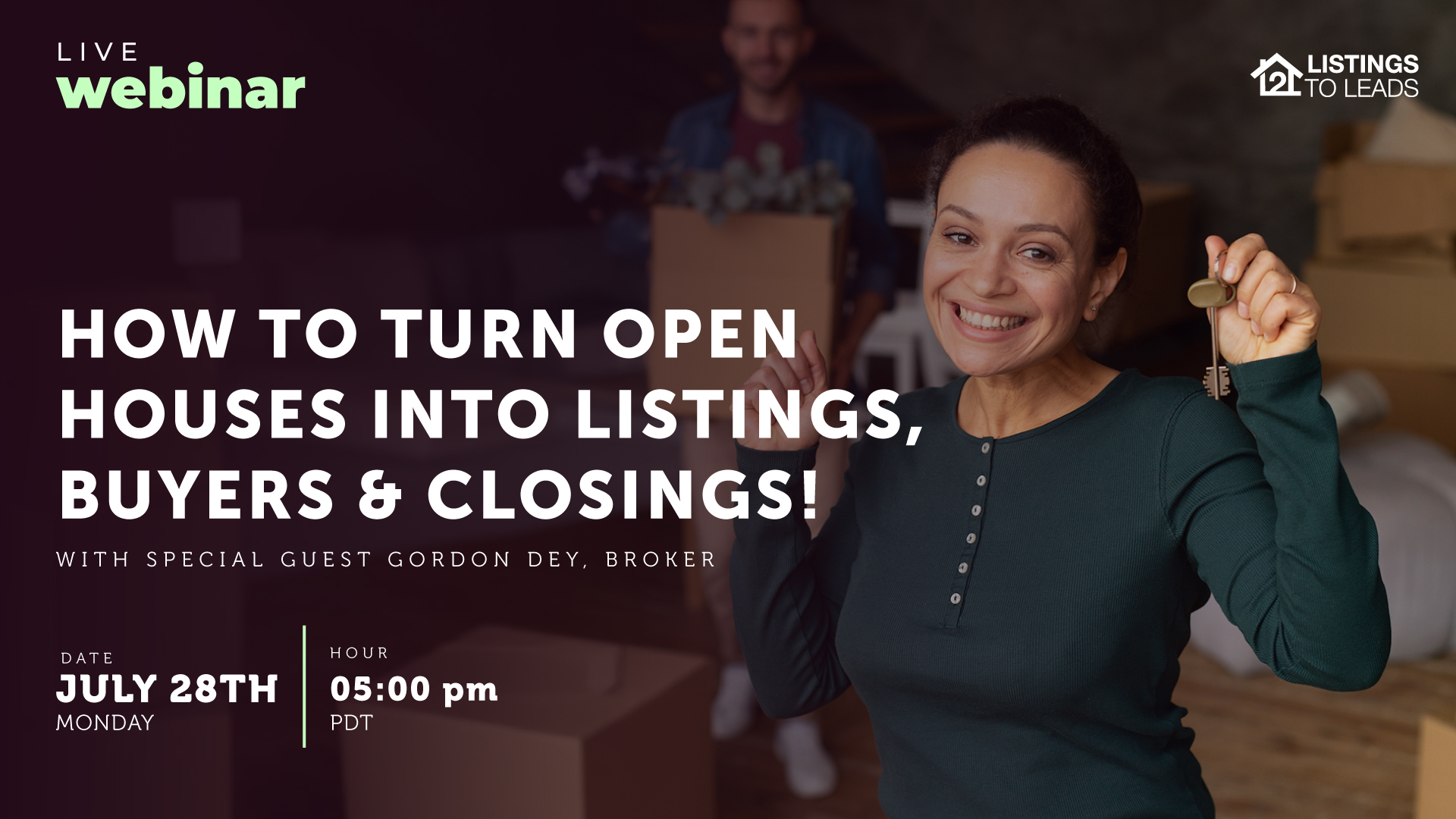 🚨 LIVE Training: How to Turn Open Houses into Listings, Buyers ...