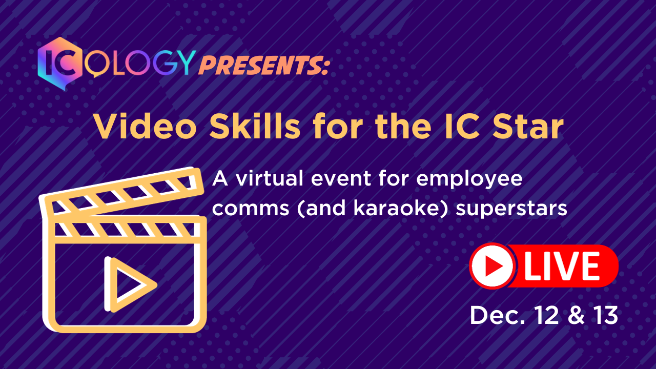 Video Skills for the IC Star