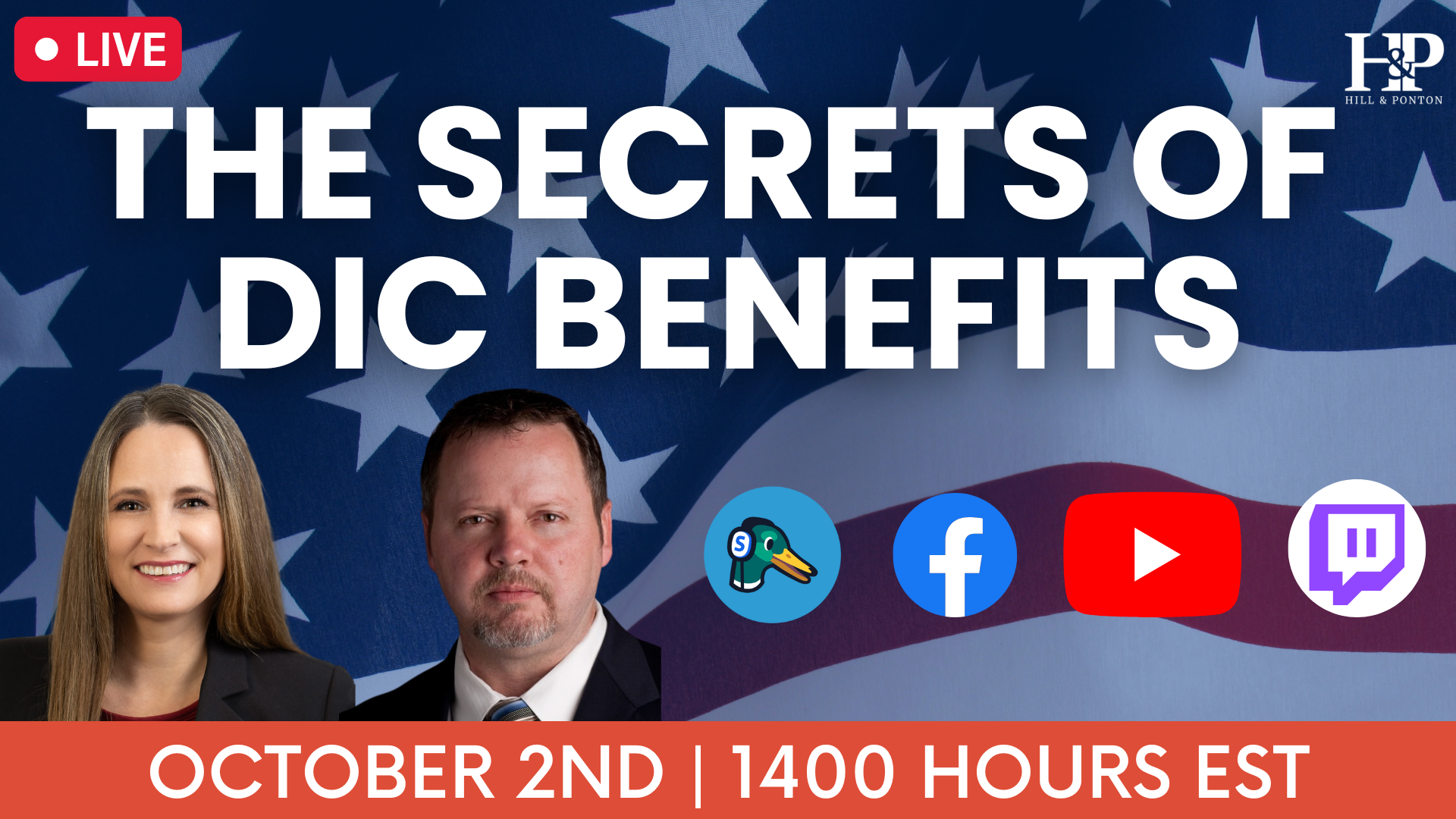 LIVE DIC Benefits Q+A With VA Disability Lawyers