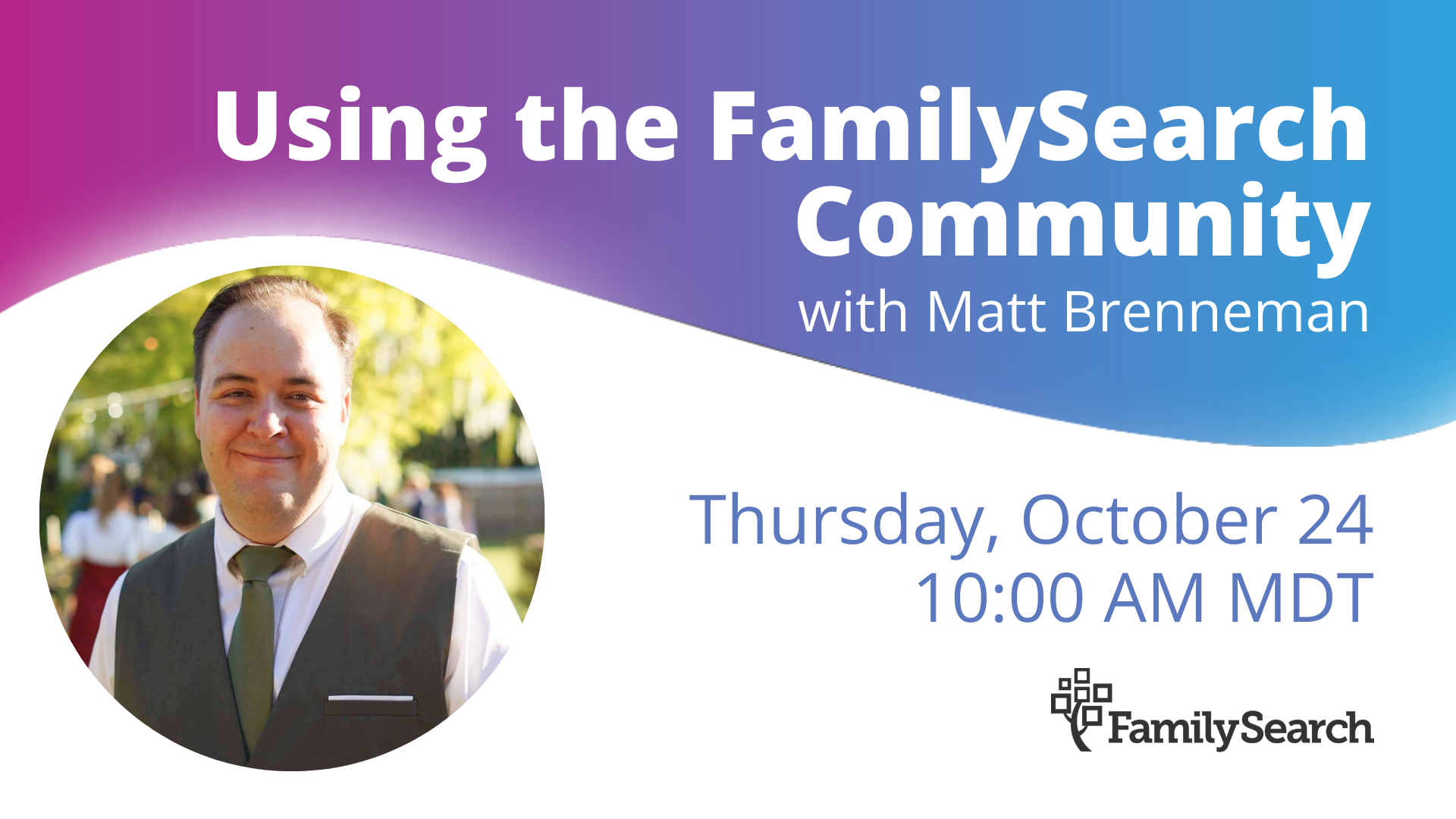 Using the FamilySearch Community