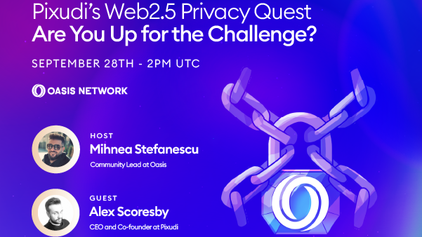 Pixudi’s Web2.5 Privacy Quest - Are You Up for the Challenge?