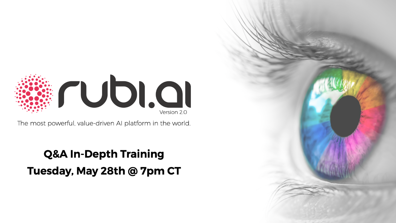 RUBI Version 2.0 - In-Depth Training