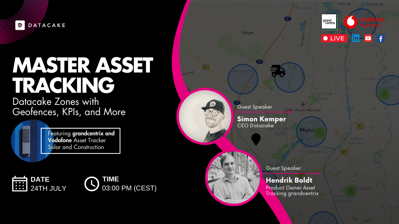 Master Asset Tracking - Datacake Zones with Geofences, KPIs, and More
