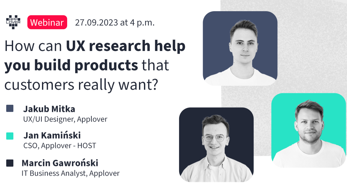 Webinar: How can UX research help you build products that your ...