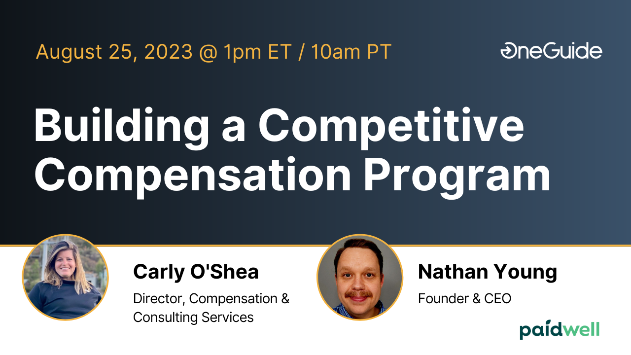Building a Competitive Compensation Program