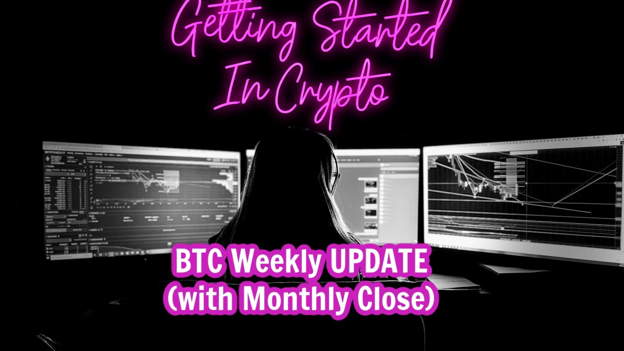 $BTC Live 15min Weekly Update with MONTHLY CLOSE