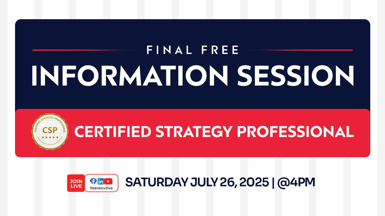 FINAL FREE INFORMATION SESSION