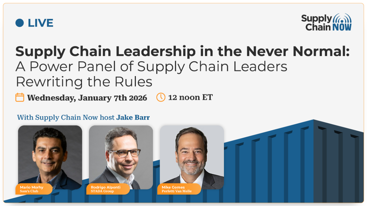 Supply Chain Leadership in the Never Normal: A Power Panel of Supply ...