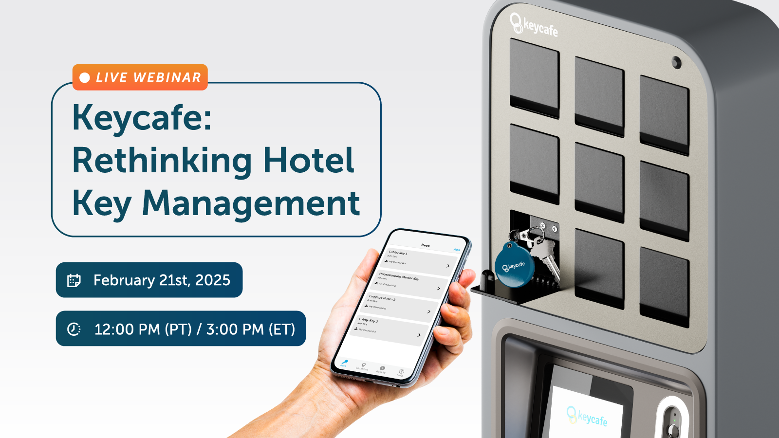 Keycafe: Rethinking Hotel Key Management
