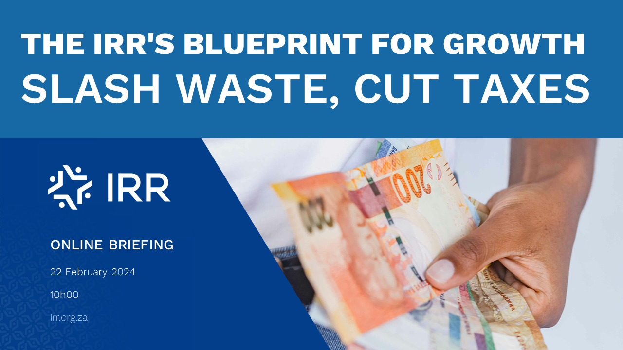 The IRR's Blueprint for Growth: Slash waste, cut taxes