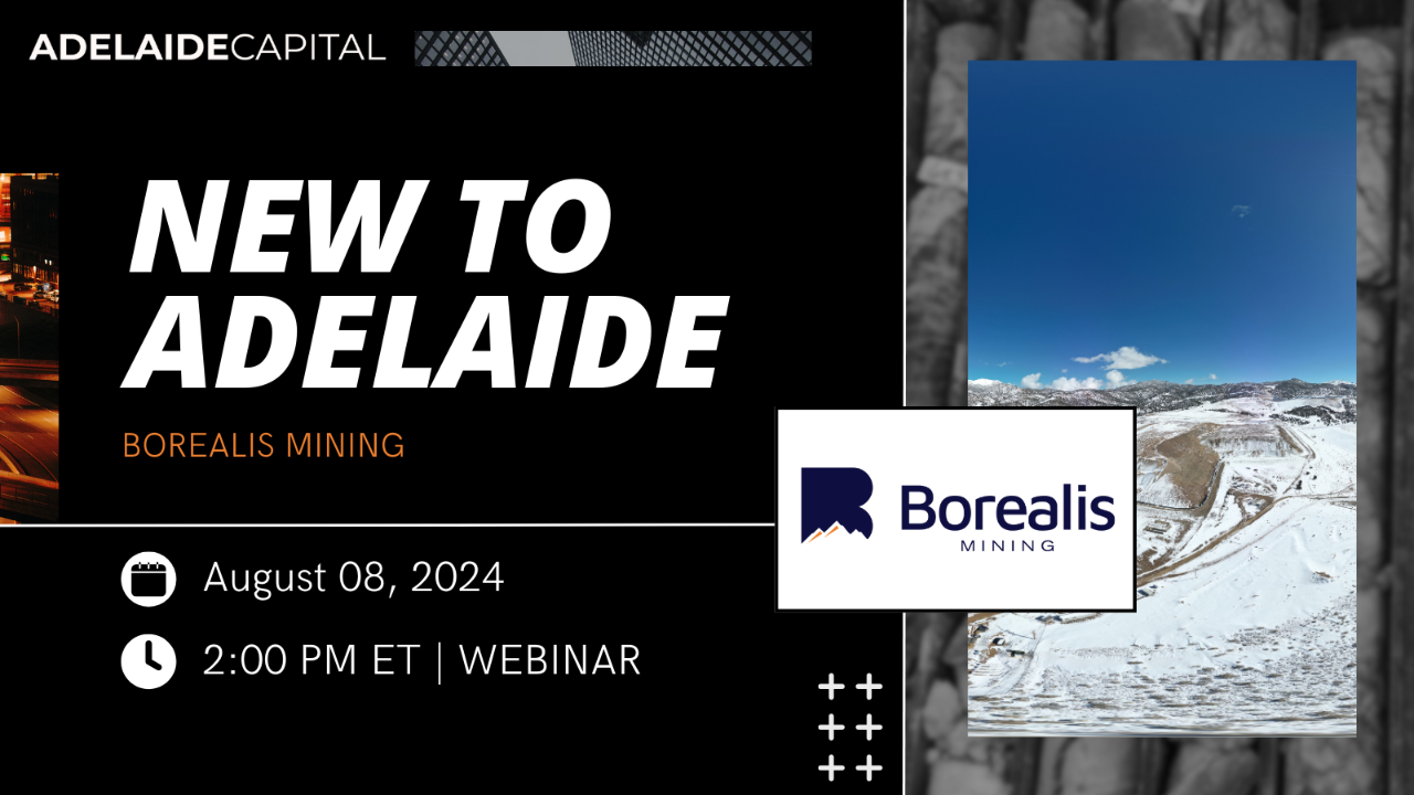 Borealis Mining: Investor Update Webinar
