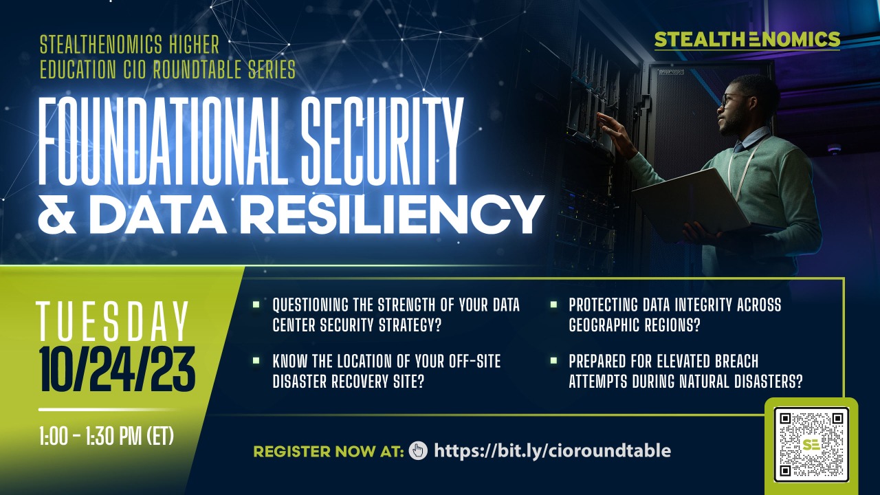 Foundational Security and Data Resiliency