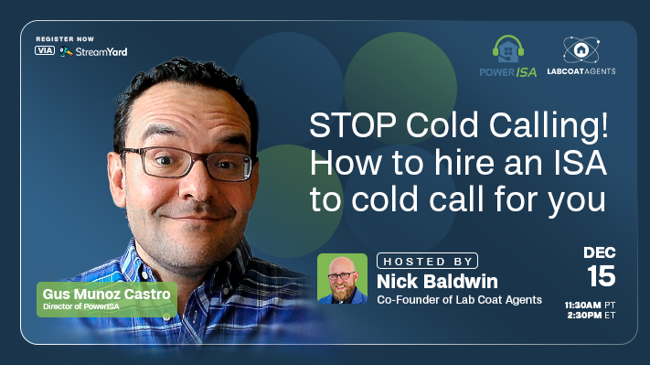 STOP Cold Calling! How to hire an ISA to cold call for you