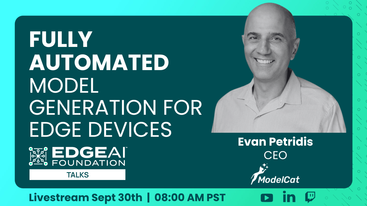 EDGE AI Talks: Fully Automated Model Generation for Edge Devices