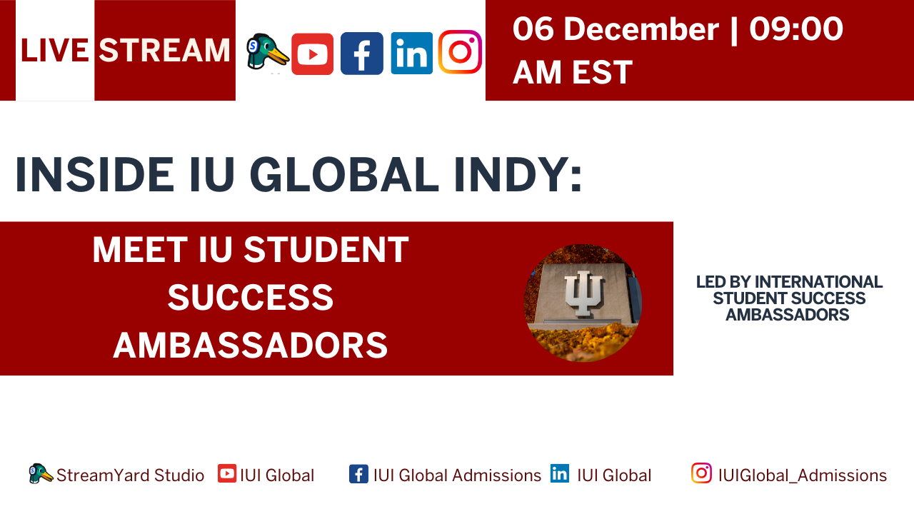 Meet IUI Student Success Ambassadors