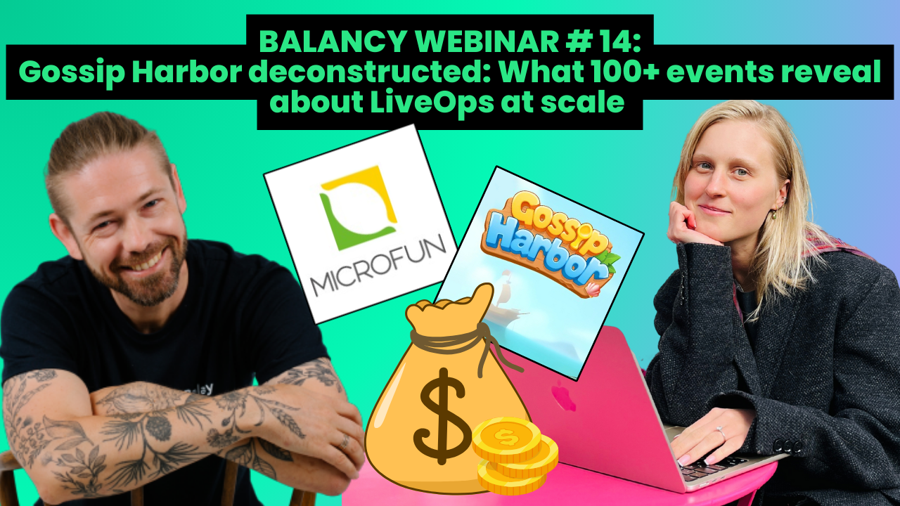 💎 Balancy Webinar #14: Gossip Harbor deconstructed — What 100+ events ...