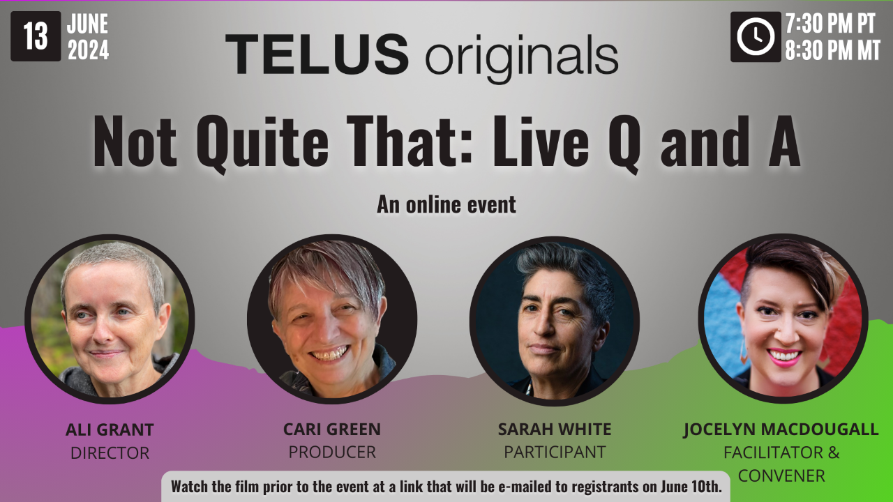 Not Quite That: Live Q and A