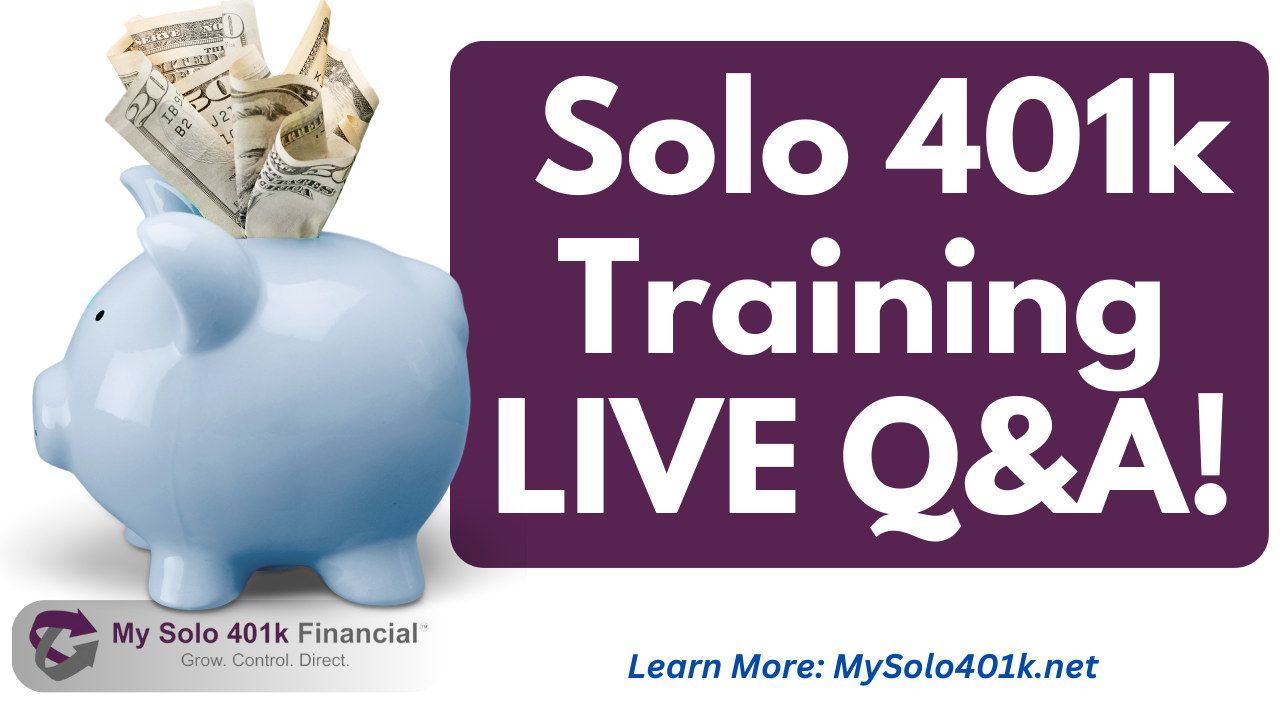 ** Free Solo 401k** Open a Solo 401k & Claim up to $1500 in tax credits