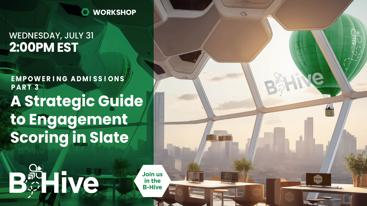 A Strategic Guide to Engagement Scoring in Slate (Part 3)