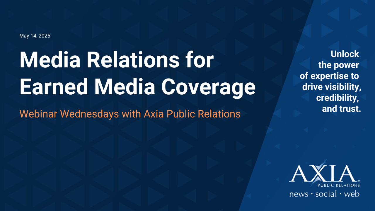 Webinar: Media Relations for Earned Media Coverage