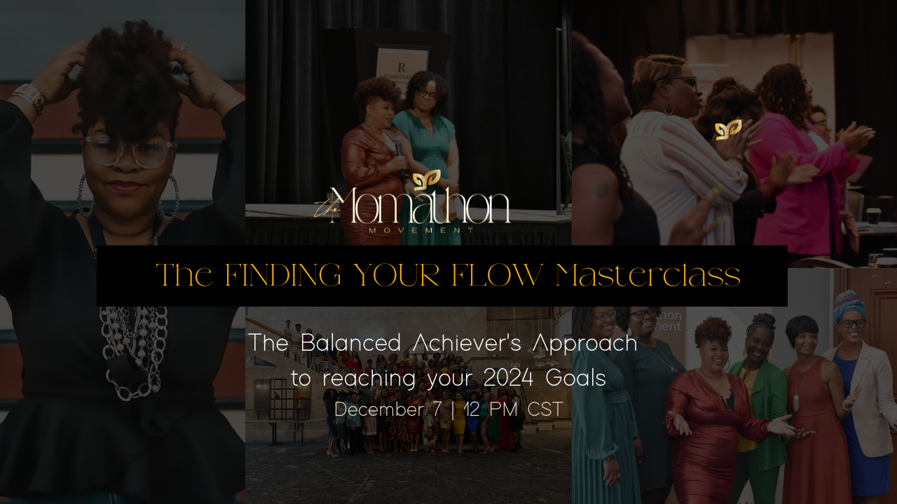 The Find Your Flow Masterclass | December 7, 2023