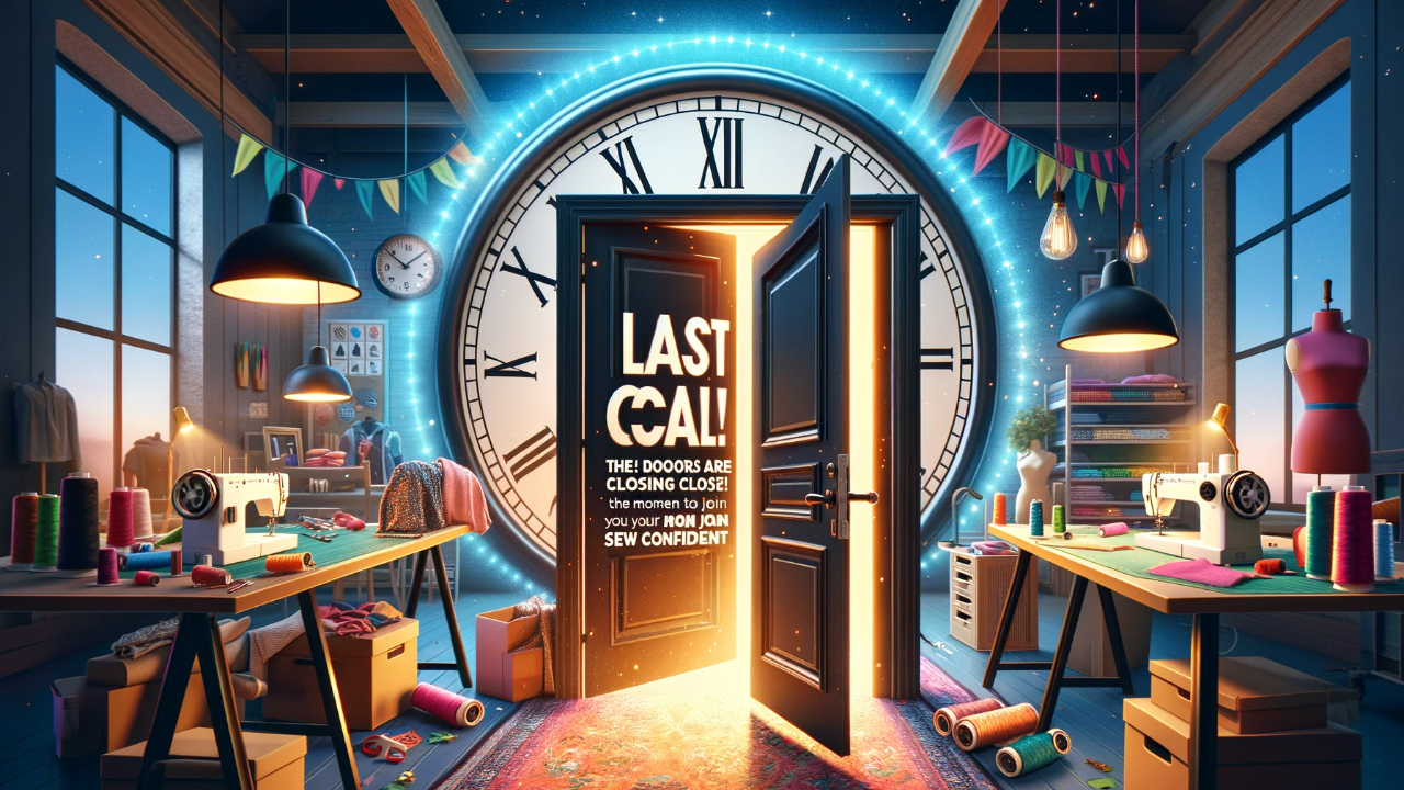 Last call– the doors are closing, and this is your moment