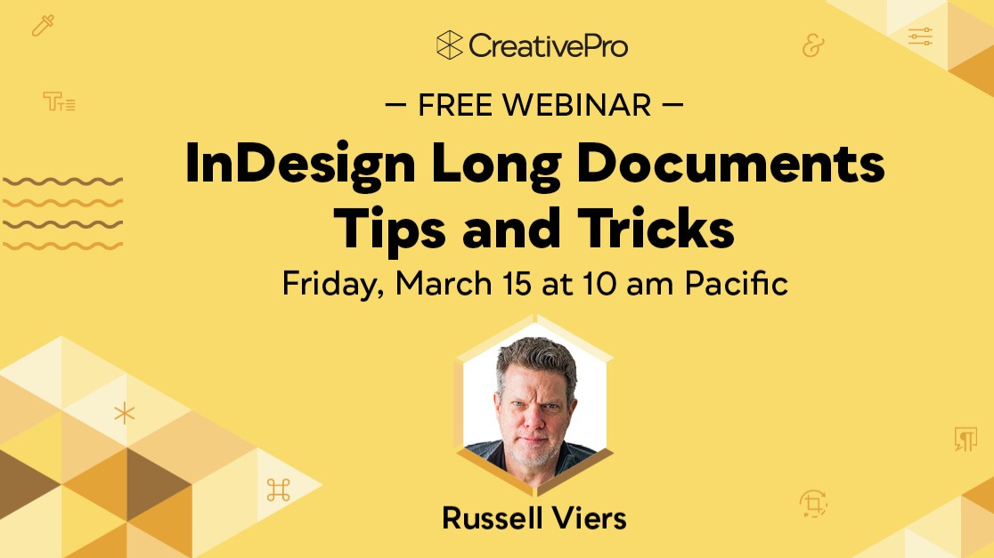 InDesign Long Documents Tips and Tricks
