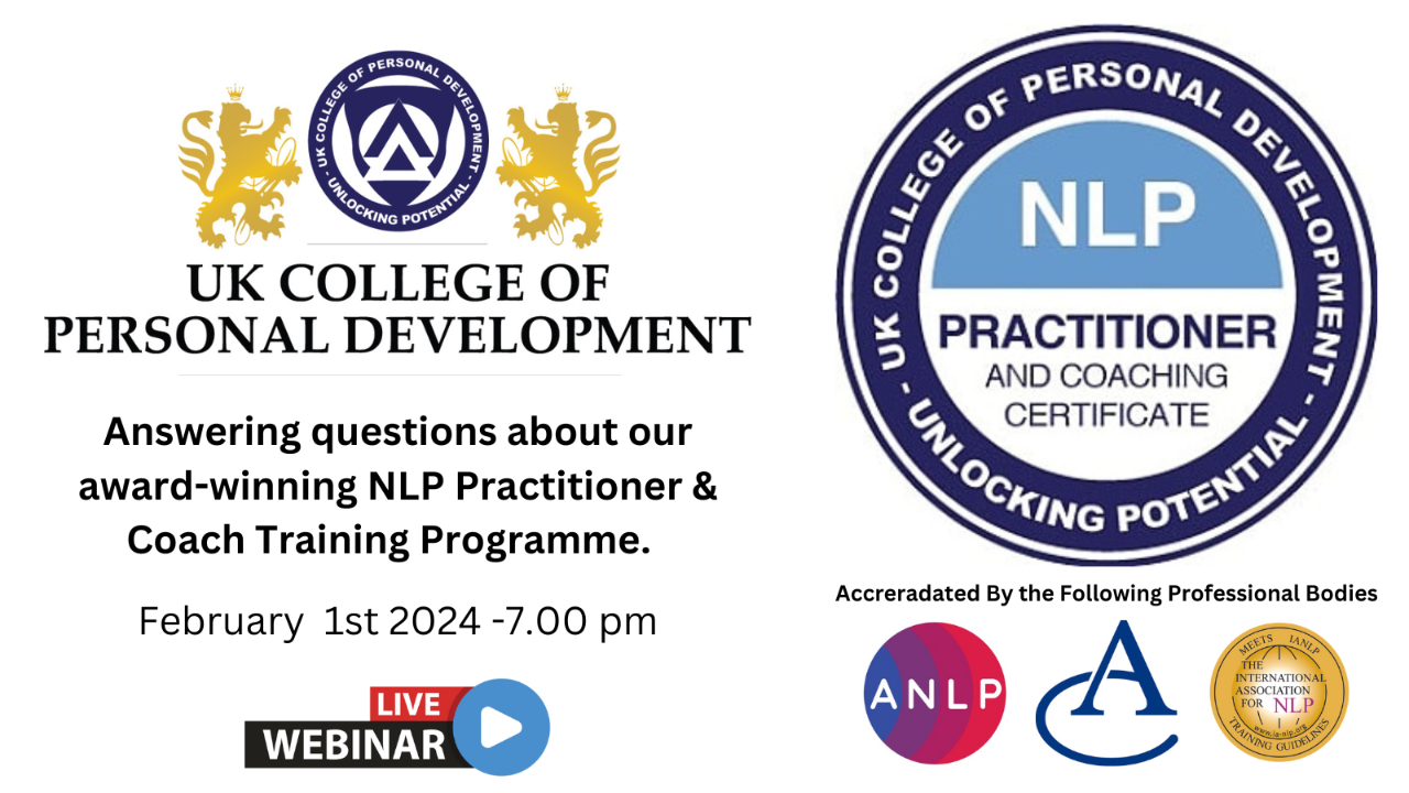 Answering questions about NLP Practitioner & Coach Training