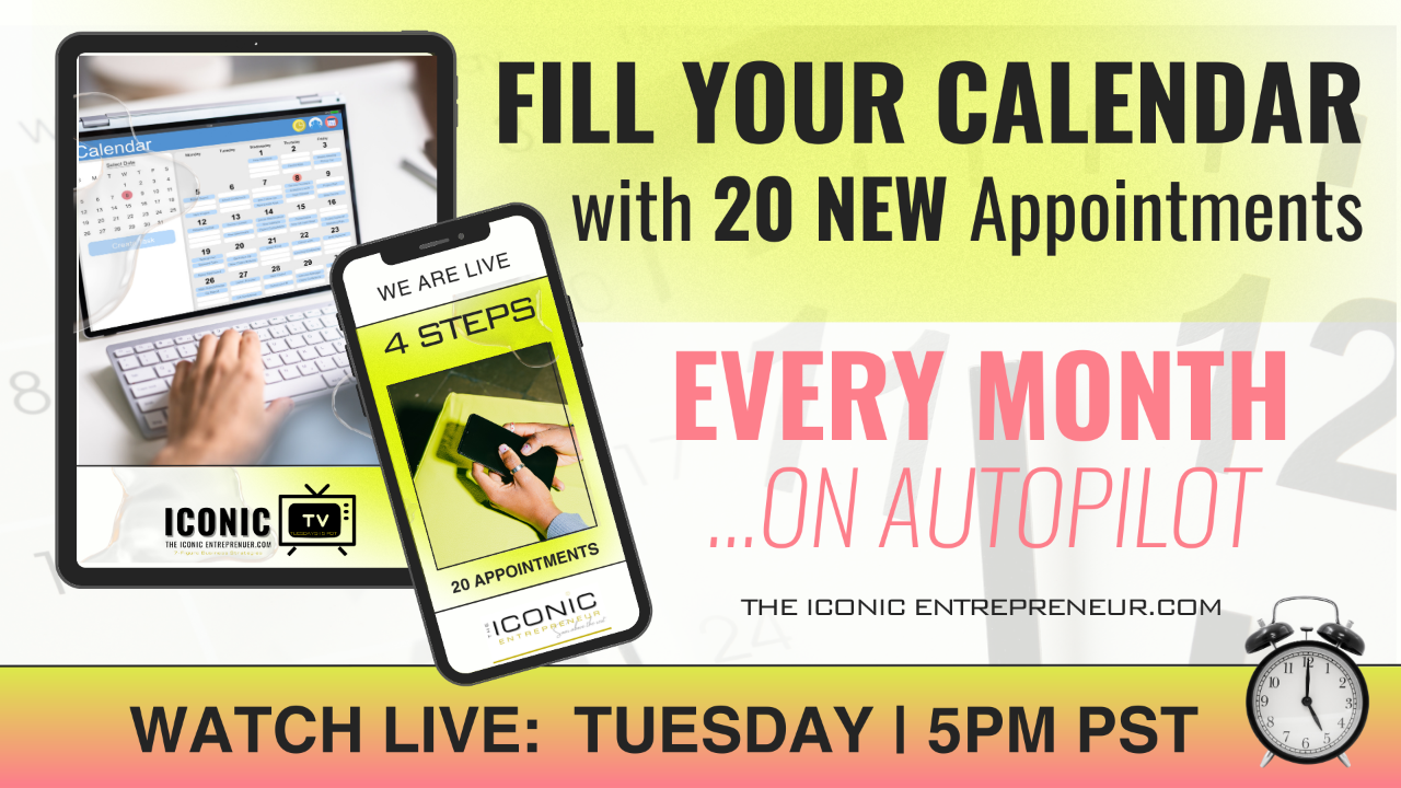 How to Book 20 Appointments Every Month on Autopilot | Tuesday @ 5 PST