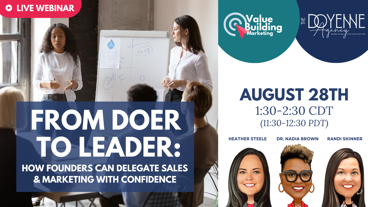 From Doer to Leader: Delegate Sales & Marketing with Confidence